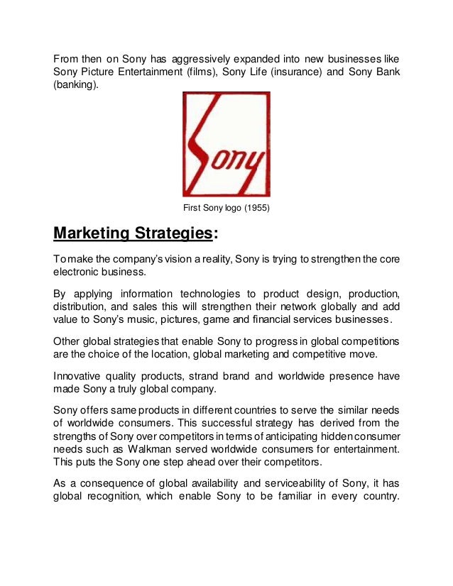 What Is Sony Marketing Strategy at Claire Grissom blog