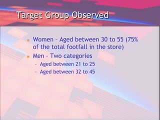 Consumer Behavior Retail Store Pptx