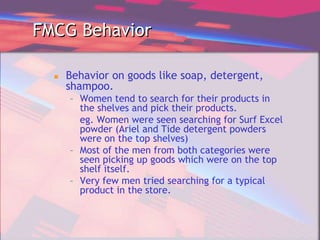 Consumer Behavior - Retail Store | PPTX