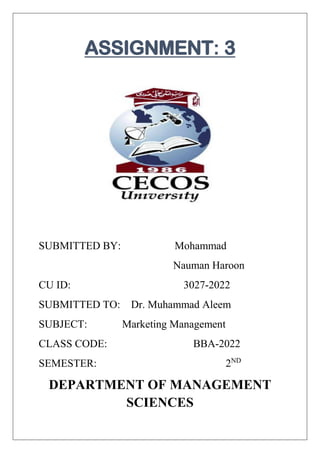 Mohammad Nauman marketing assignment 3 .pdf