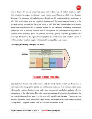 Marketingassignmentcoke | PDF
