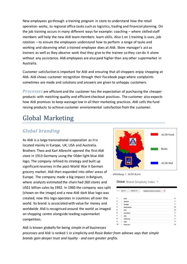 Aldi Marketing | DOCX