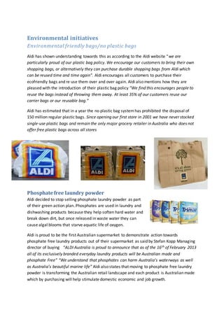 Aldi Marketing | DOCX
