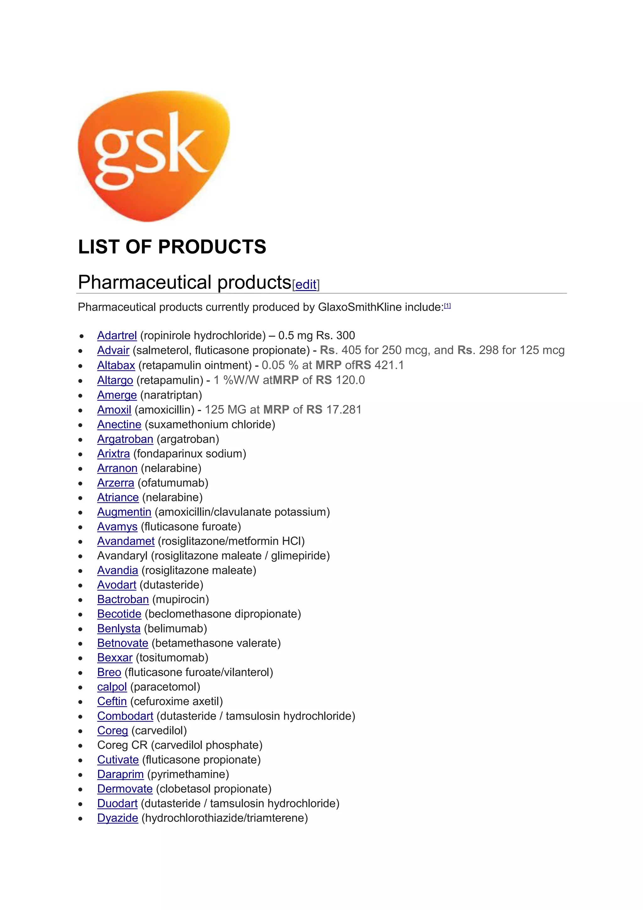GSK | PDF