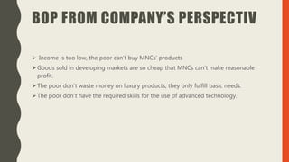 Marketing at the bottom of the pyramid | PPTX