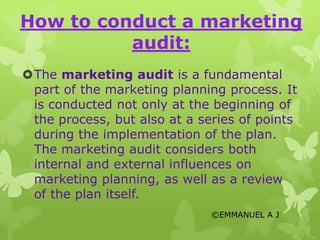 Marketing audit | PPTX
