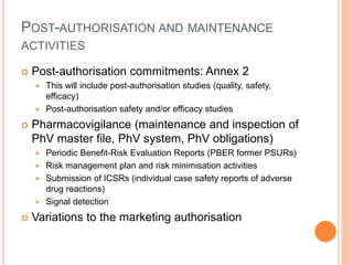 Marketing Authorisations in the EU: The Centralised Procedure | PDF
