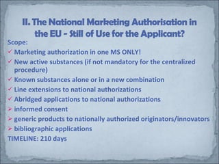 Marketing Authorization In The Eu | PPT