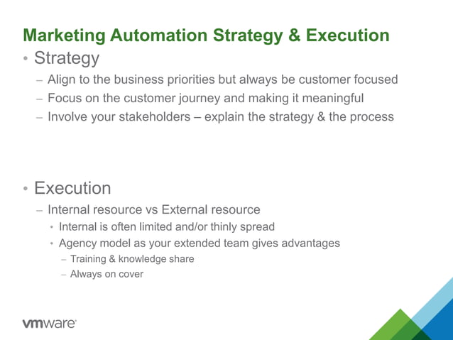 Marketing Automation Organisational Design And Deployment Ppt