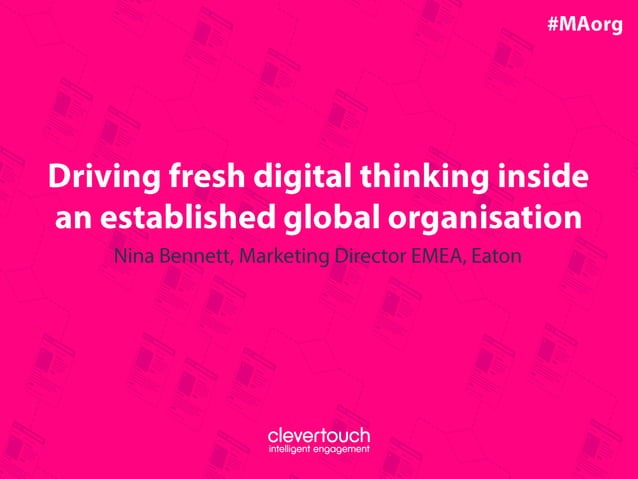 Marketing Automation Organisational Design And Deployment Ppt