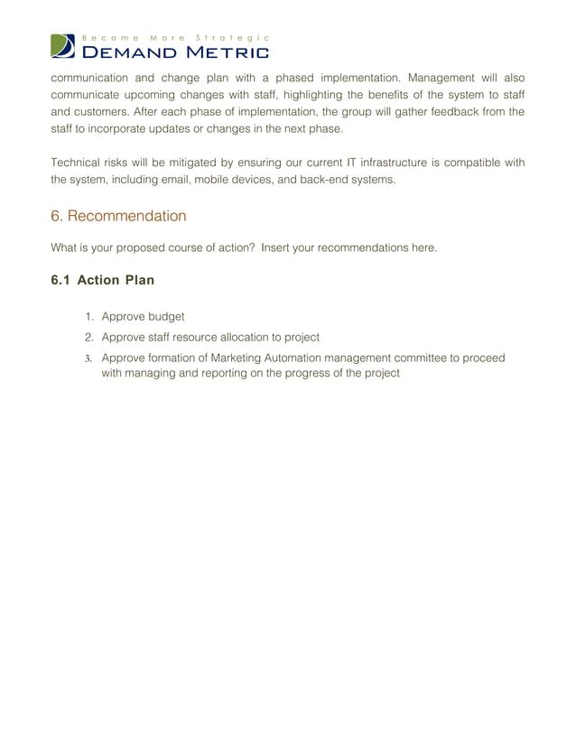 Marketing Automation Business Case | PDF