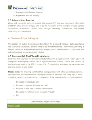 Marketing Automation Business Case | DOC | Sales | Business