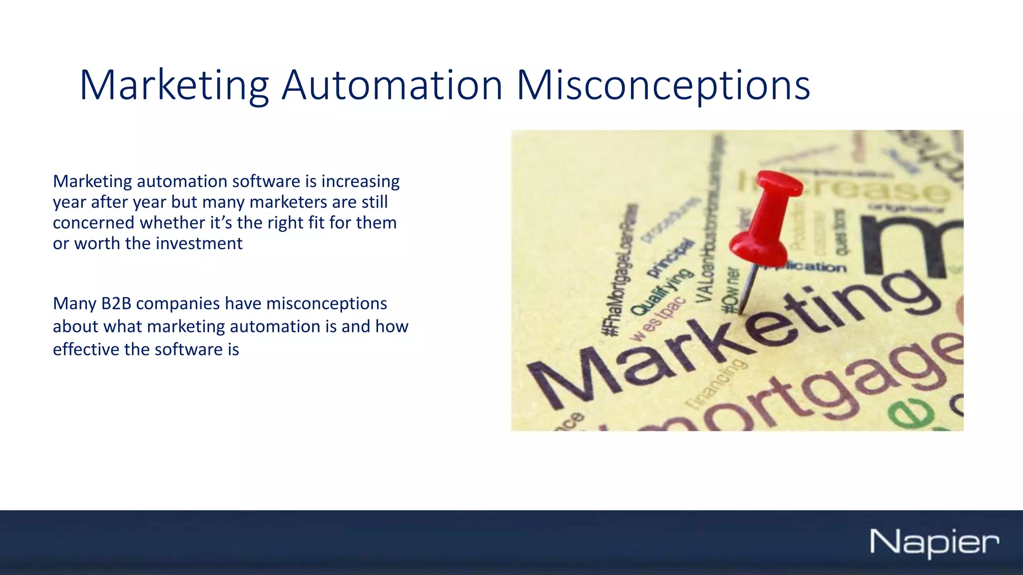 Marketing Automation Misconceptions | PPT