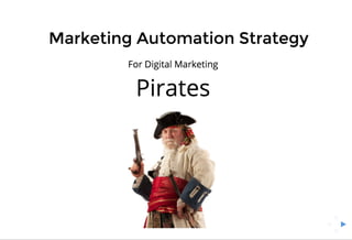 Marketing Automation Strategy for digital pirates | PPT