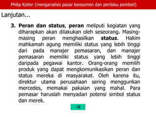 analisis pasar konsumen dan perilaku pembeli | PPT