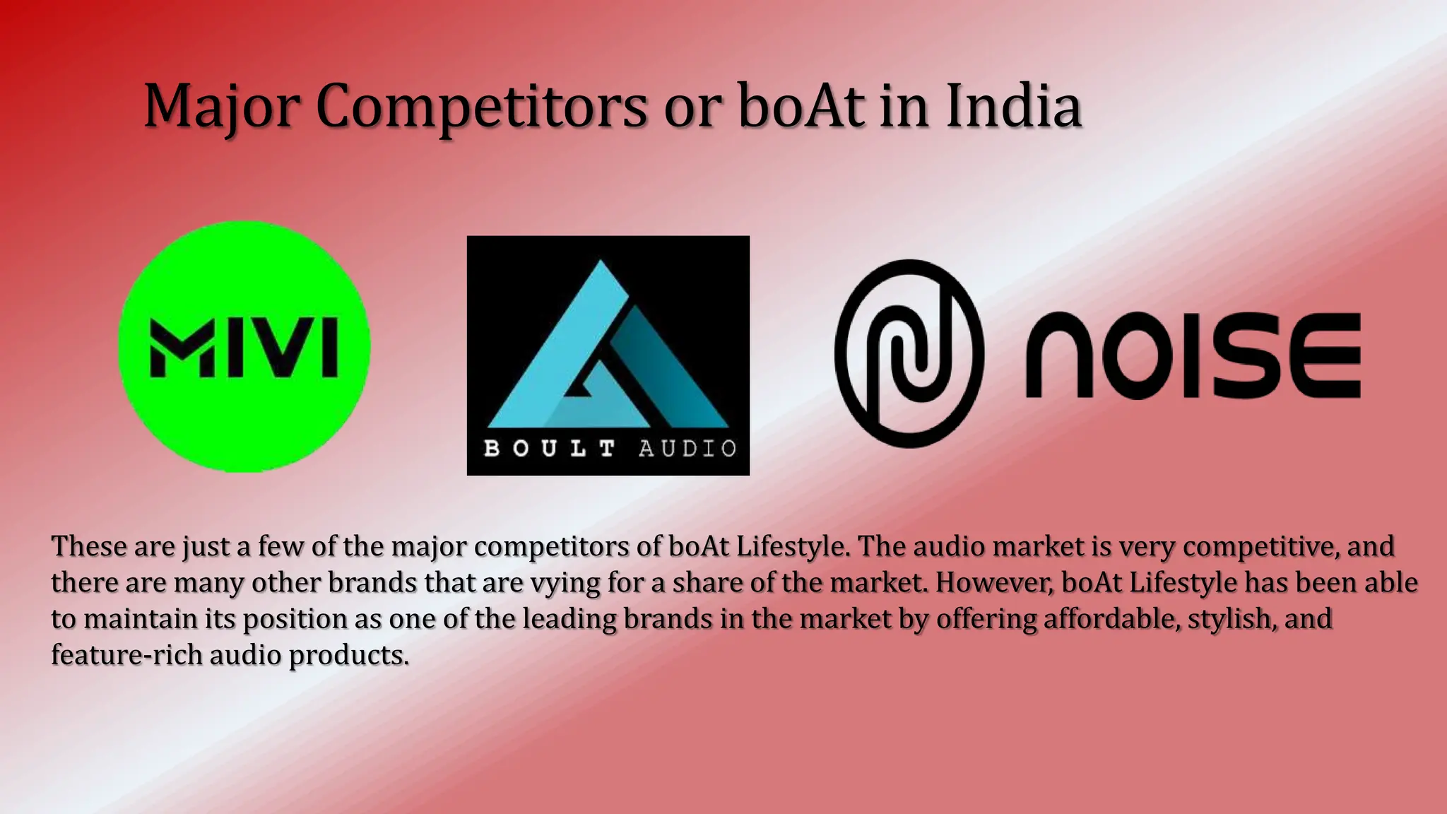 Marketing strategy of Boat lifestyle by JIMS College | PPTX