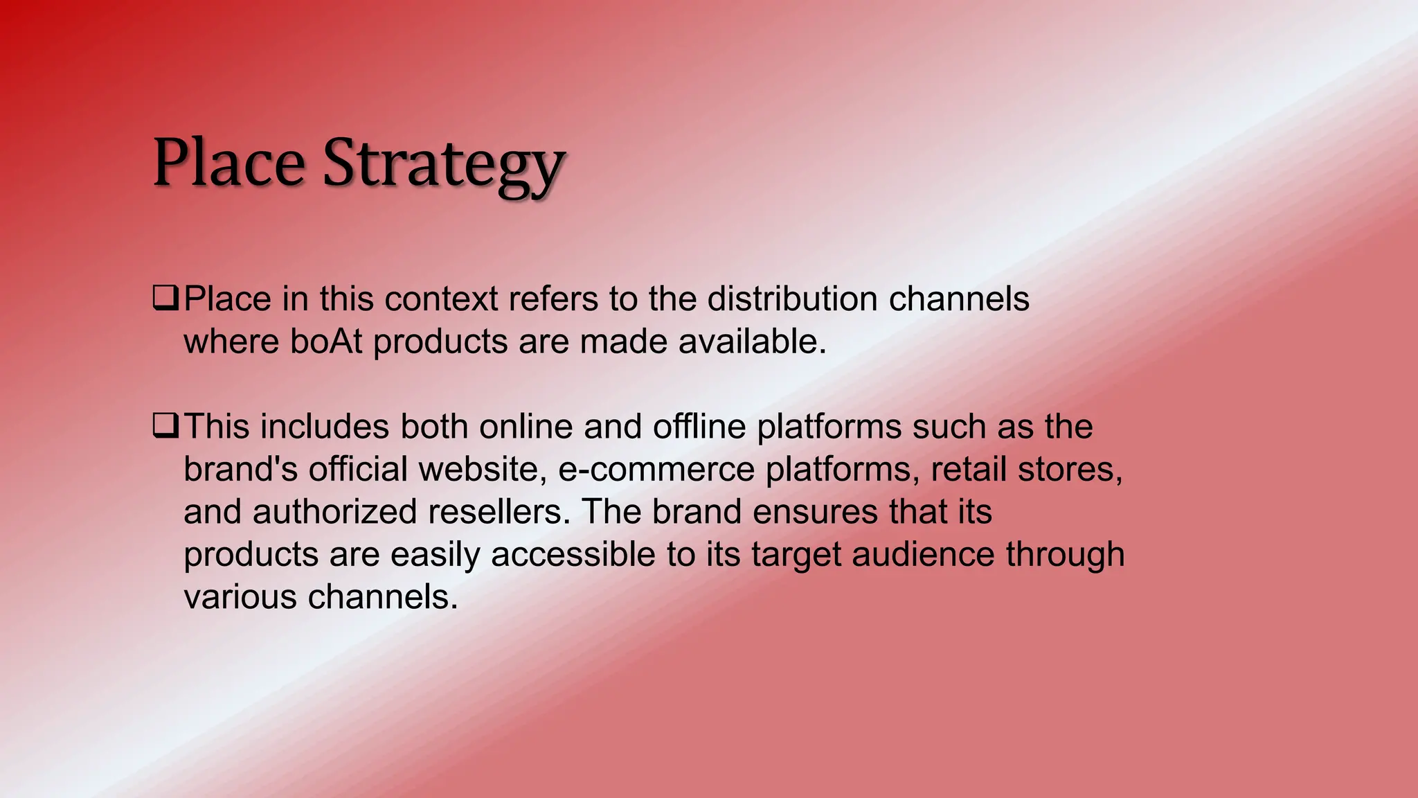 Marketing strategy of Boat lifestyle by JIMS College | PPTX