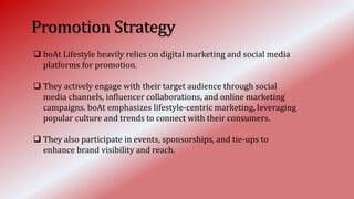 Marketing strategy of Boat lifestyle by JIMS College | PPTX
