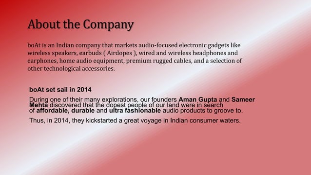 Marketing strategy of Boat lifestyle by JIMS College | PPTX | Home ...