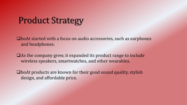 Marketing strategy of Boat lifestyle by JIMS College | PPTX | Home ...