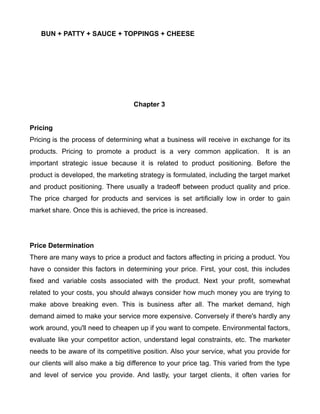 Marketing business plan | PDF