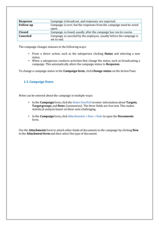 Marketing campaign process | DOCX | Email | Internet
