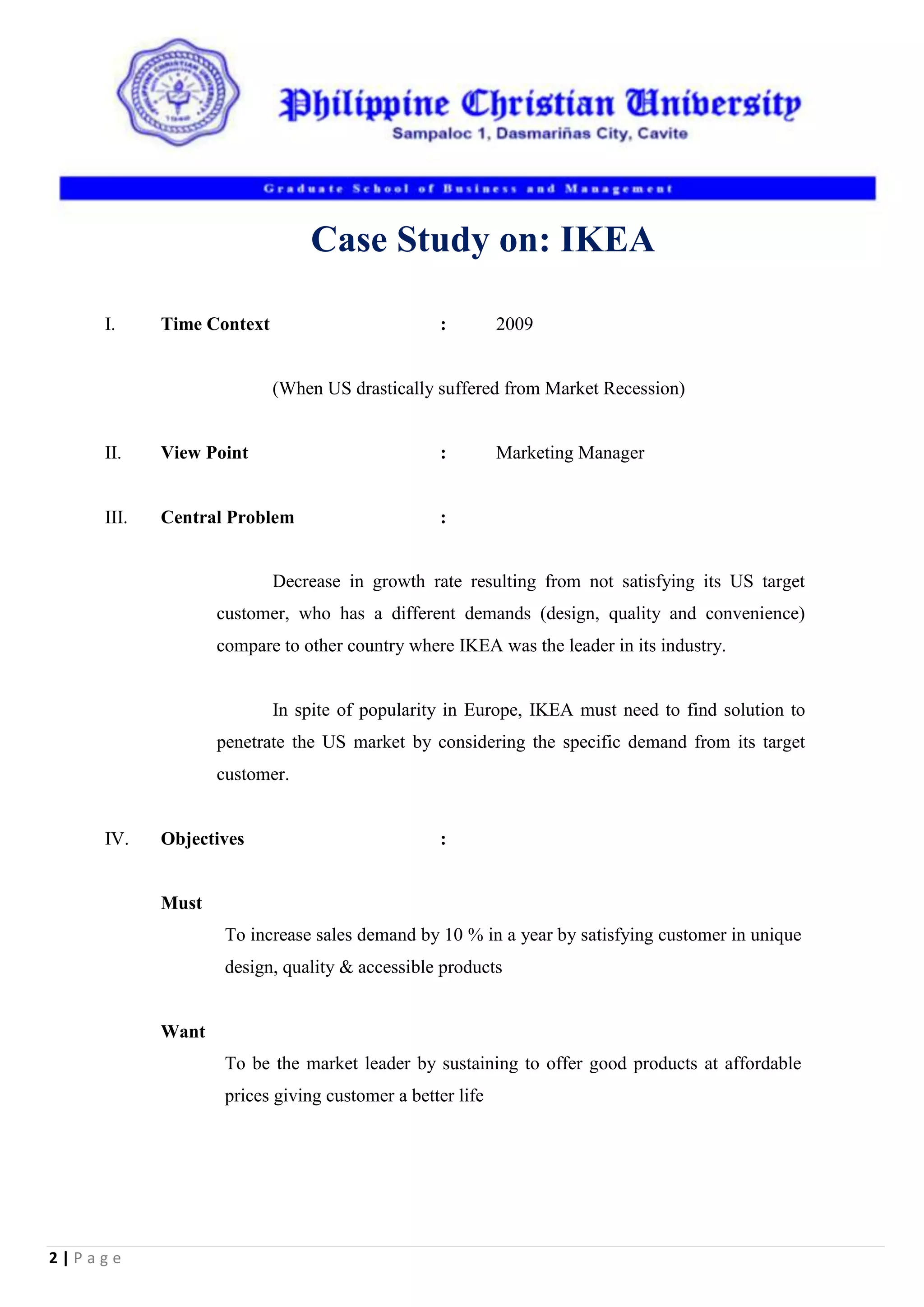 Marketing case study - IKEA | PDF