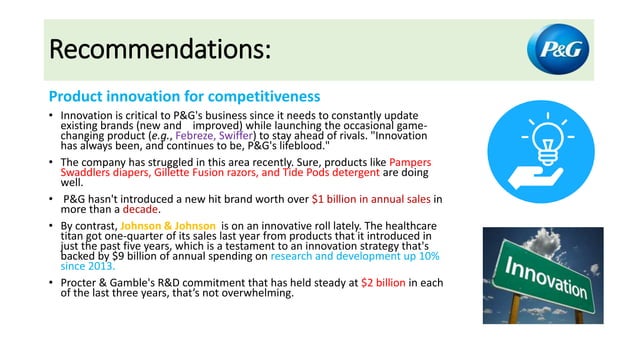 Marketing case study on procter & gamble (P&G) | PPTX