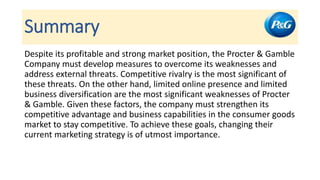 Marketing case study on procter & gamble (P&G) | PPTX