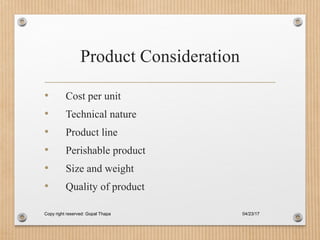 Marketing channel | PPT