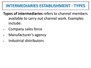 Marketing channel middlemen | PDF