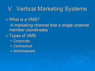 Marketing Channels | PPT