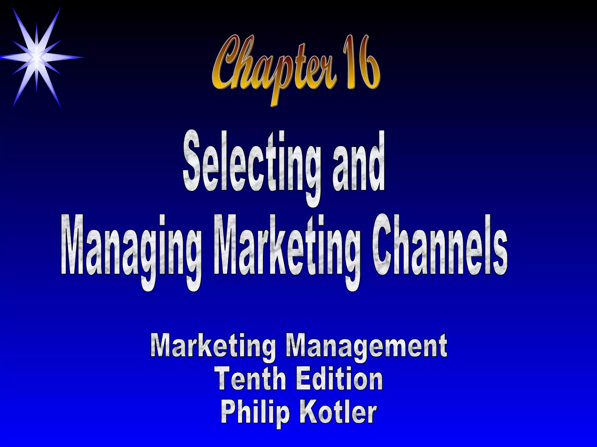 Marketing Channels | PPT