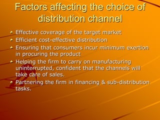 Marketing channels | PPTX