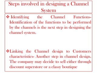 Marketing channels | PPT