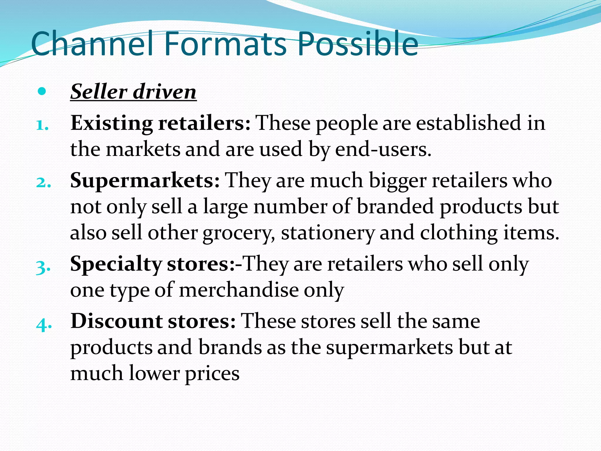 Marketing channels | PPTX