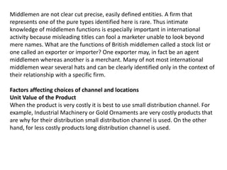 Marketing channels | PPT