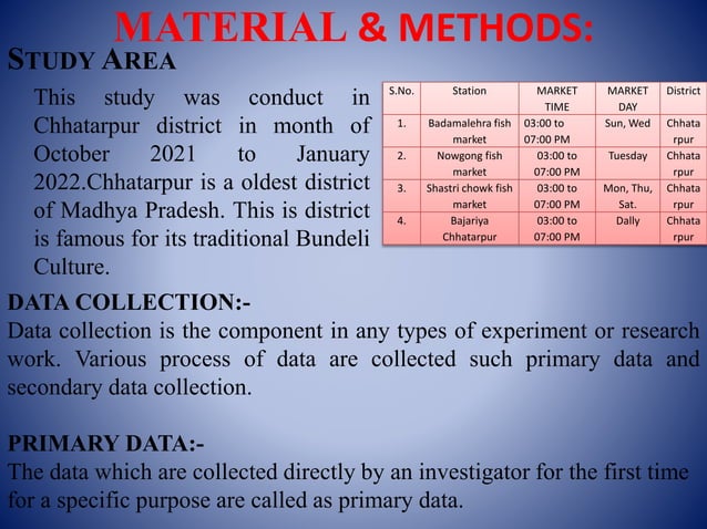 FISH MARKETING CHANNELS | PPT