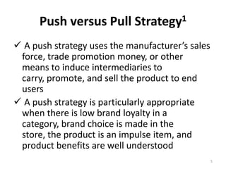 Marketing channels and value networks | PPTX