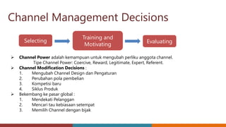Marketing channels, retail, and logistics | PPT
