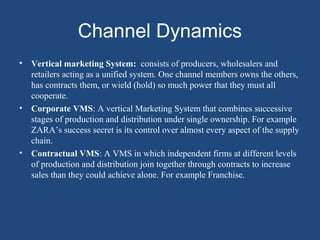 Marketing channel & supply chain management (principles of marketing) | PPT