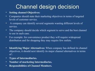 Marketing channel & supply chain management (principles of marketing) | PPT