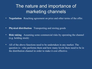 Channel Management Marketing