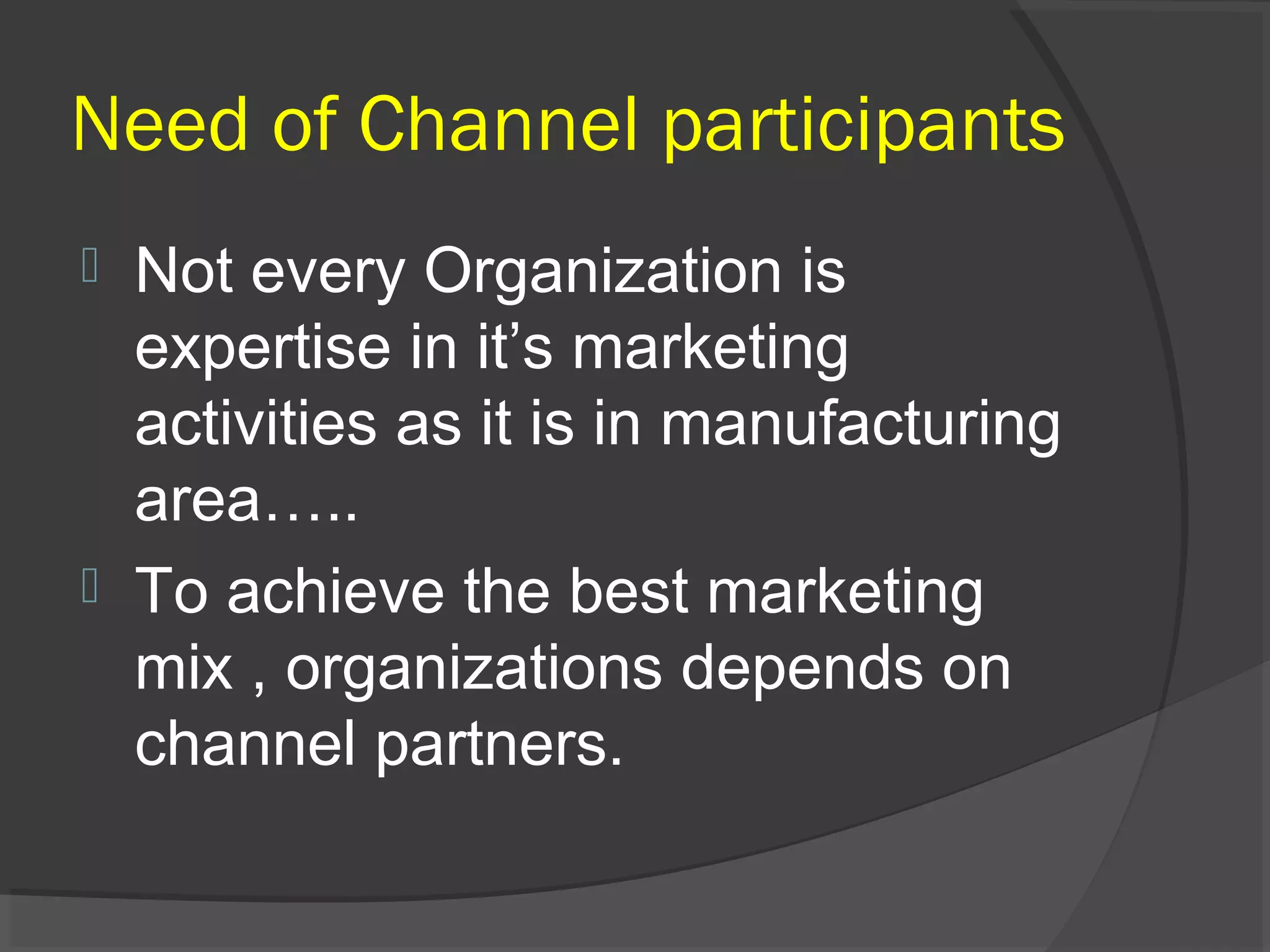 Marketing channel system | PPT