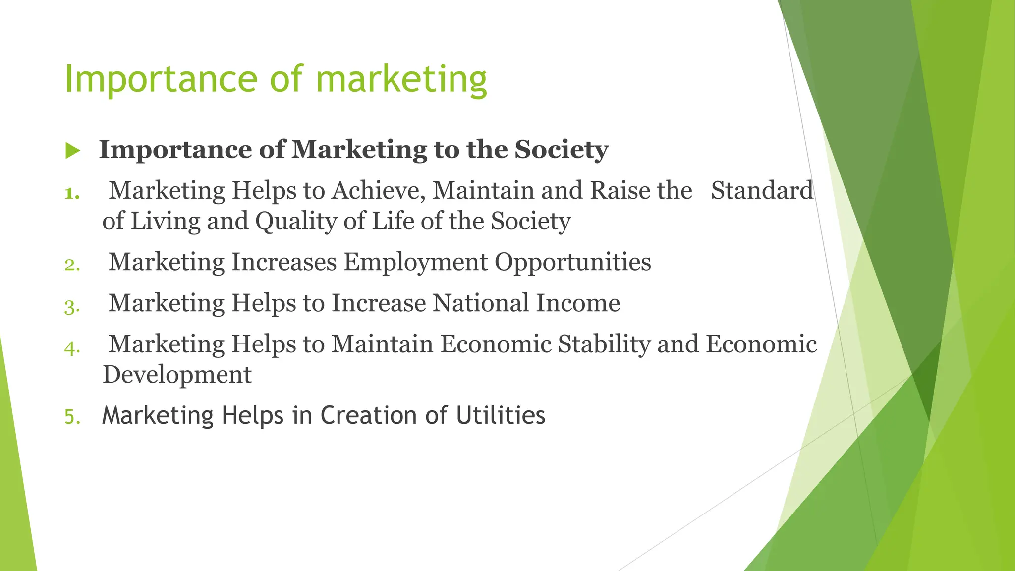 principles of marketing , Marketing concepts and its objectives ...
