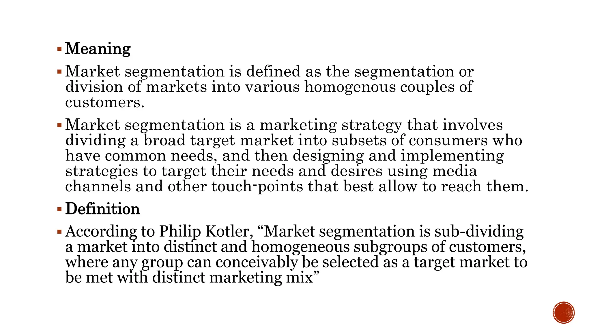 Marketing Environment and market segmentation | PPTX