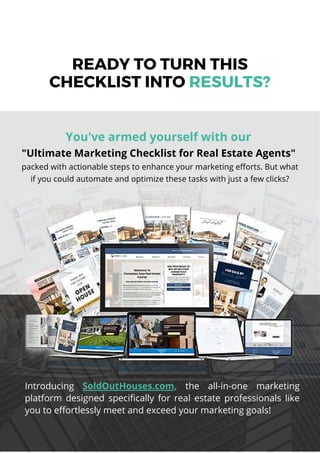 Real Estate Marketing Checklist - 86 Effective Lead Generation ...