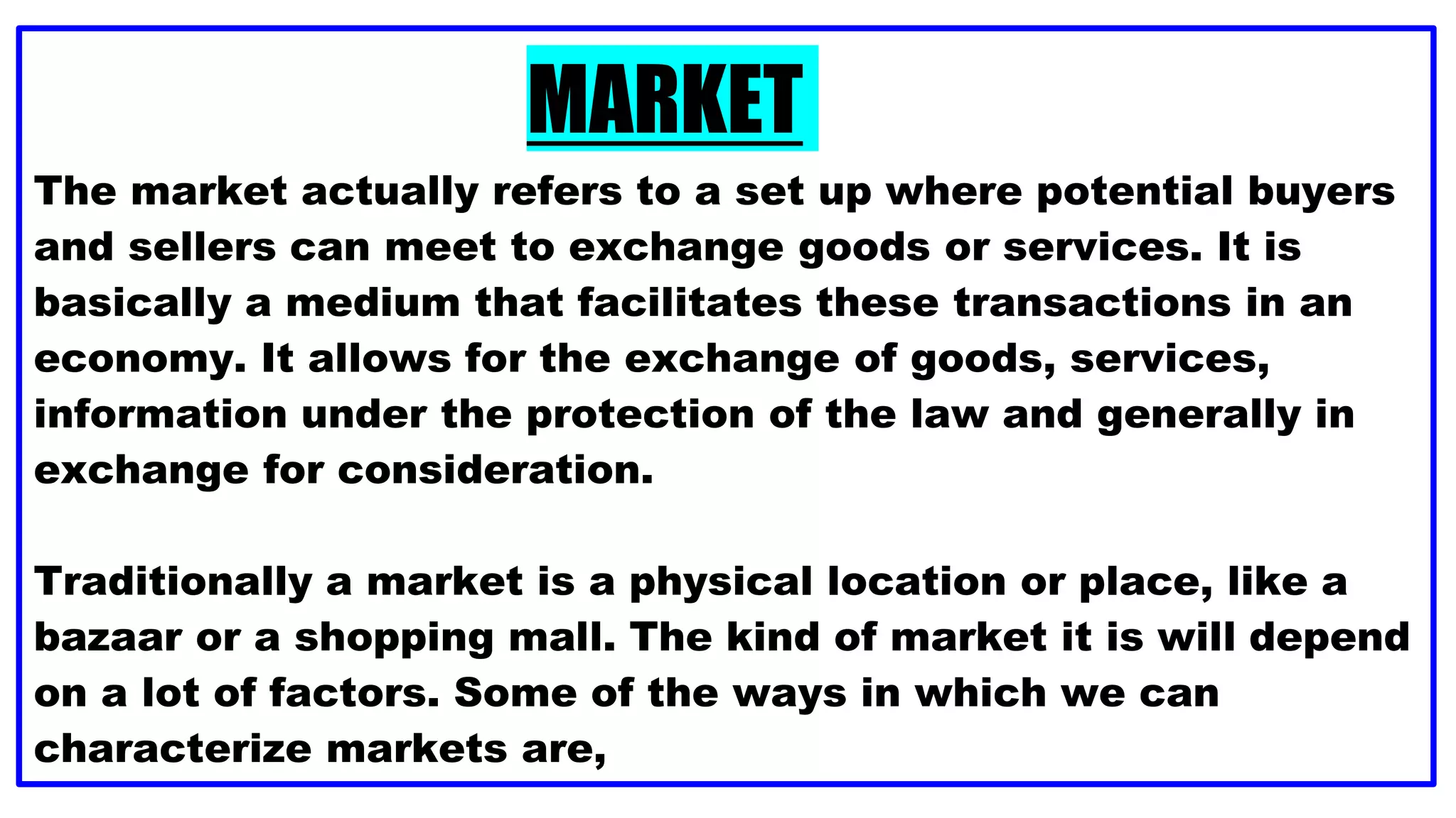 Marketing class XI CBSE | PPTX