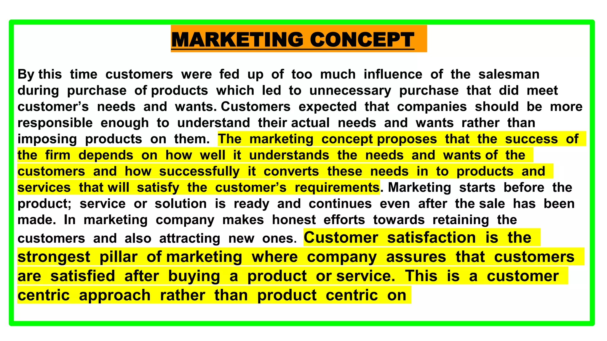 Marketing class XI CBSE | PPTX