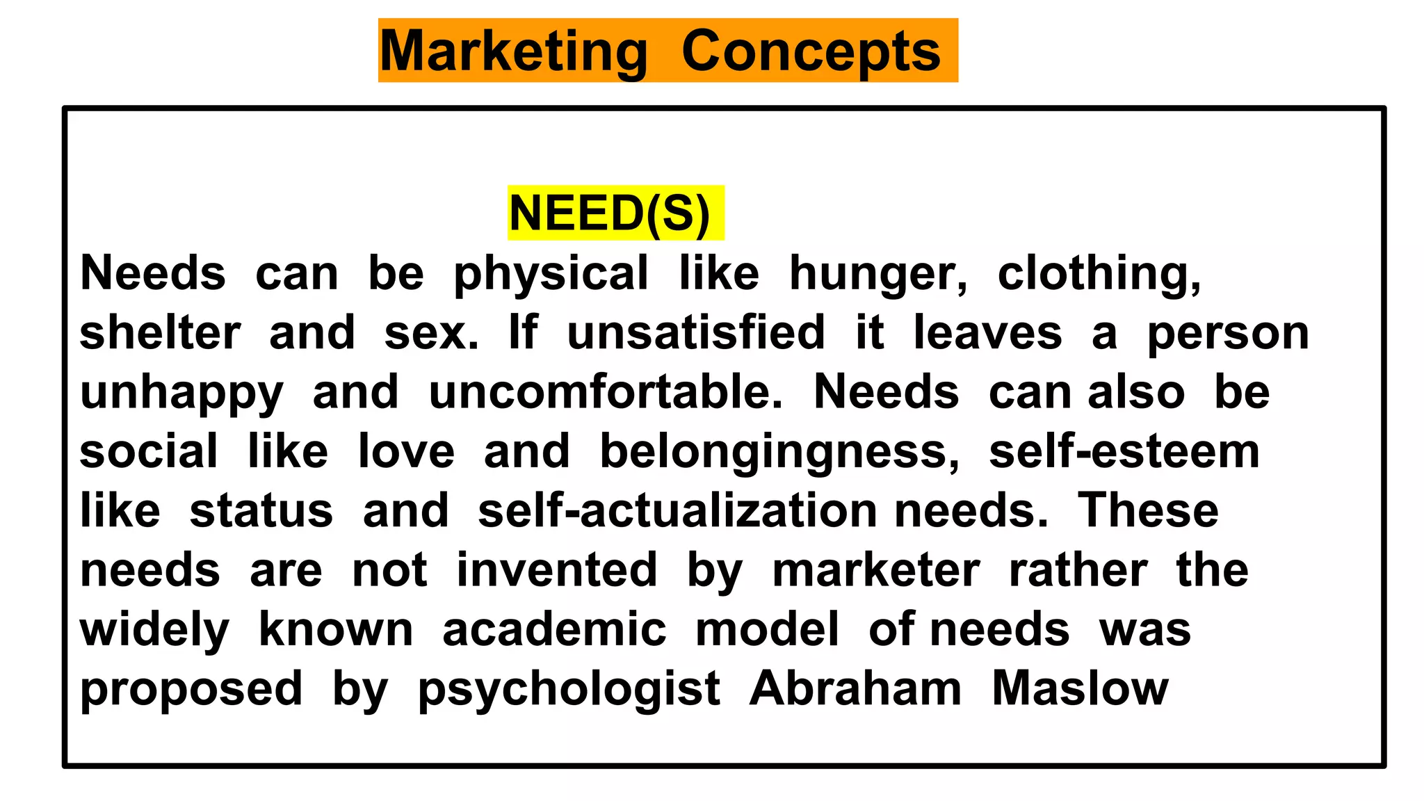 Marketing class XI CBSE | PPTX